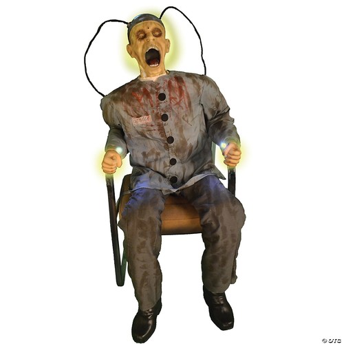 WAIT 4 IT !ANIMATRONIC TWITCHING-MOANING DEATH ROW INMATE PROP PRE SALE ...
