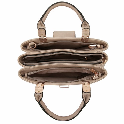 Womens Casual Satchel Handbags Top Handle Purse Medium Travel Tote ...