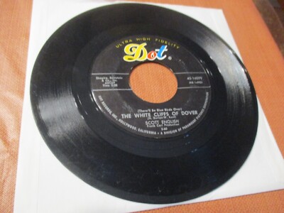 Scott English-The White Cliffs of Dover-Dot 45/Solid/Strong VG/1960 | eBay