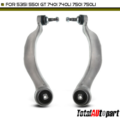 2x Control Arm Kit for BMW 535i GT 550i 740i 750Li 760Li Front Lower ...