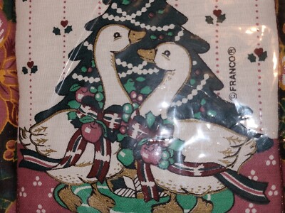 Christmas On Mainstreet Scented Evergreen Goose Potholder New Old Stock ...