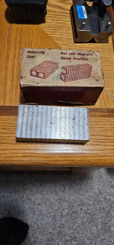 vintage Machinist magnetic transfer block 4 " x 2" x 1" | eBay
