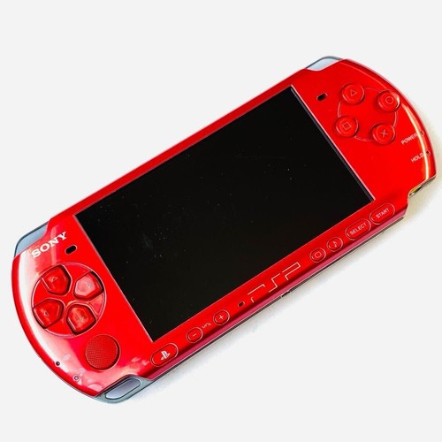 Sony PSP-3000 Radiant Red Handheld Console Used Tested | eBay