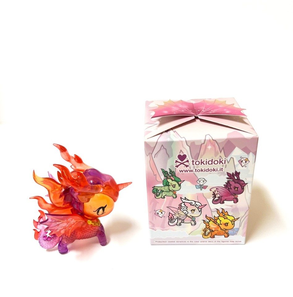 Tokidoki Mystical Dragon Unicorno Volcanic Dragon Chaser Vinyl Figure ...
