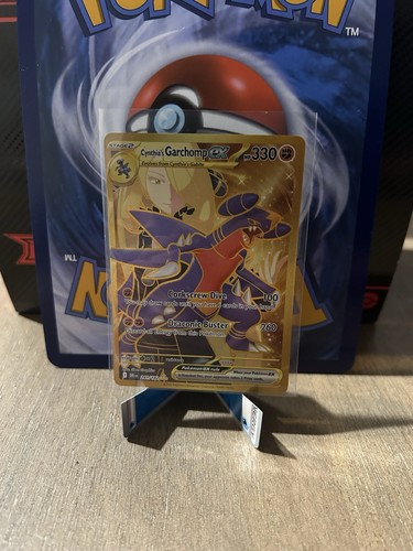 Pokemon Destined Rivals Cynthia’s Garchomp ex 241/182 Hyper Rare NM | eBay