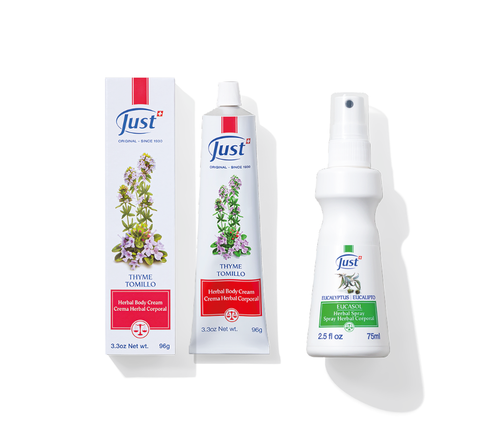 Swiss Just Eucasol Eucalyptus Spray With Thyme Herbal body cream PACK X ...