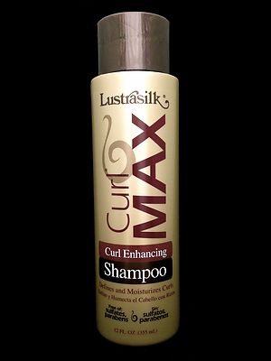 LUSTRASILK CURL MAX CURL ENHANCING SHAMPOO DEFINES AND MOISTURIZES 12oz ...