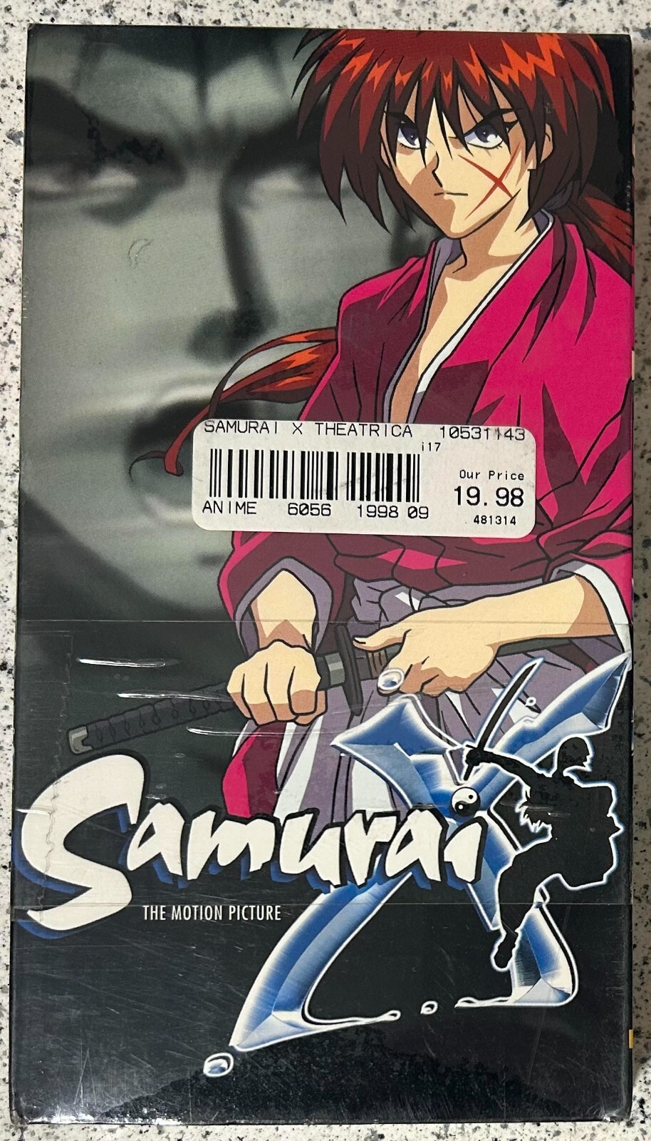 Samurai X OVA 1 The Motion Picture New Anime VHS Tape English Dubbed ...