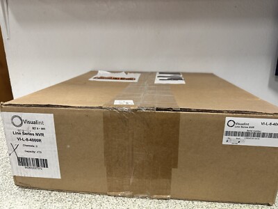VISUALINT VI-L-8-4000R LINE SERIES NVR NEW SEALED BOX | eBay