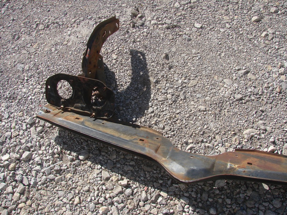 1967 1968 FIREBIRD FRONT BUMPER BRACKETS HEADLIGHT MOUNT PANELS ...
