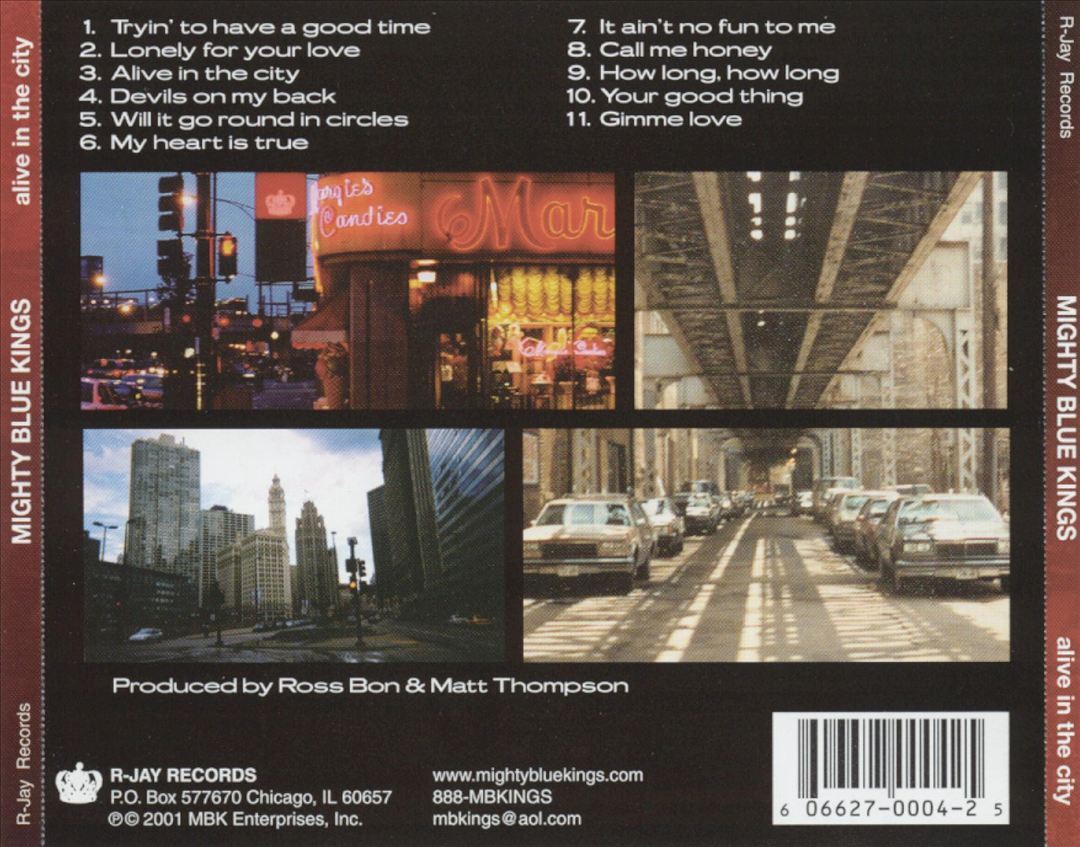 Alive in the City by The Mighty Blue Kings (CD, 2001) for sale online ...