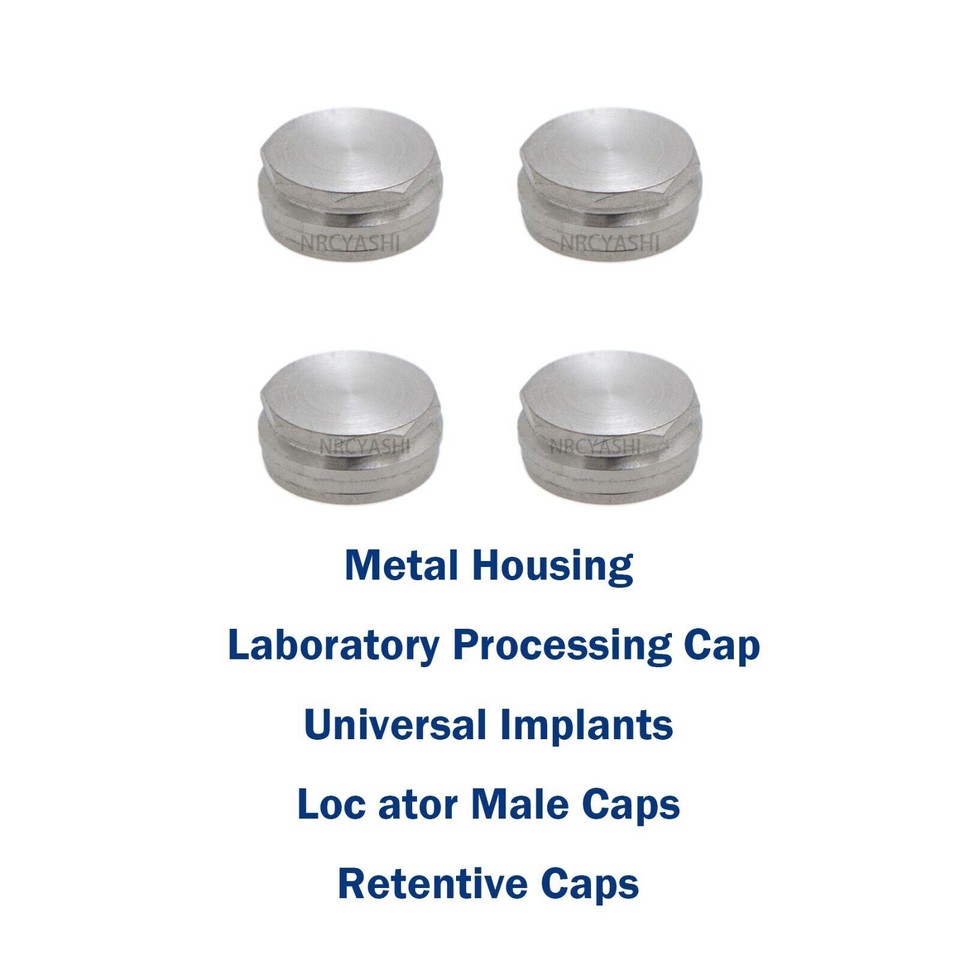 Implant Universal Retention Caps Set Insertion Extraction Tool Remove ...