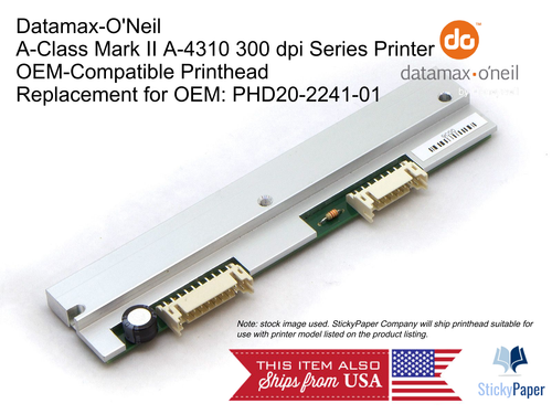 Datamax A-4310 Mark II 300dpi Compatible Printhead (PHD20-2241-01) | eBay
