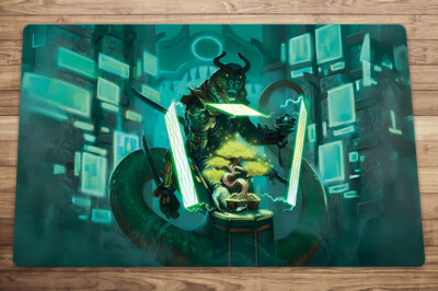 Jukai Liberator Trading Card Game MTG Playmat TCG CCG Mat Free Bag | eBay
