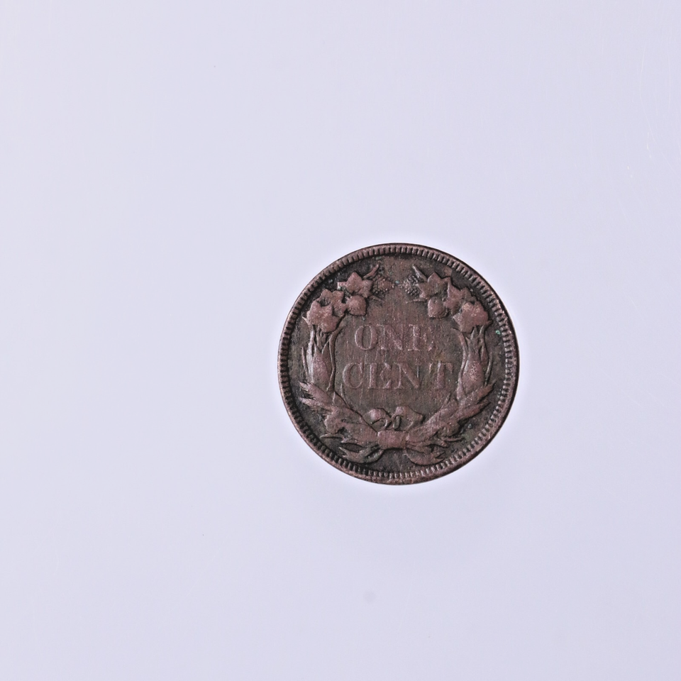 Raw 1857 Flying Eagle 1C Uncertified Ungraded Small Cent Coin | eBay