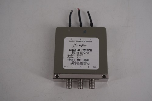 Agilent 8762B Coaxial switch, DC-18 GHz 50 ohm SPDT | eBay