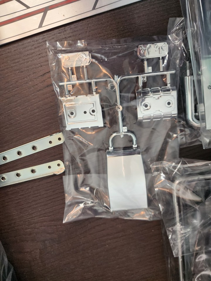 TAMIYA SUPER CLODBUSTER black edition BODY + plastic set clod buster ...