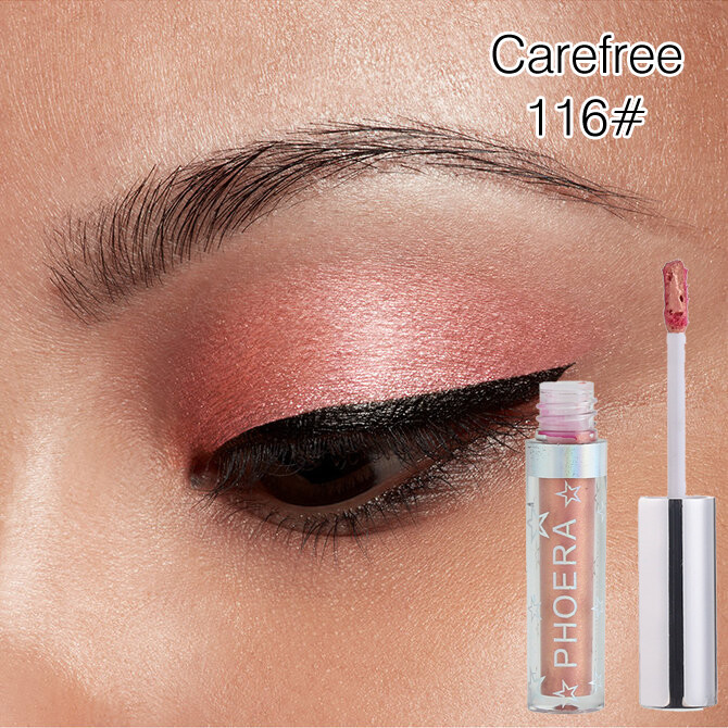 PHOERA Eyeshadow Glitter Glow Liquid Metallic Eye Shadow Magnificent ...