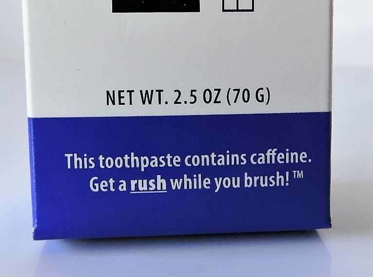 x40 Power Toothpaste Caffeinated Energy Toothpaste Indiegogo 2.5oz Tube ...