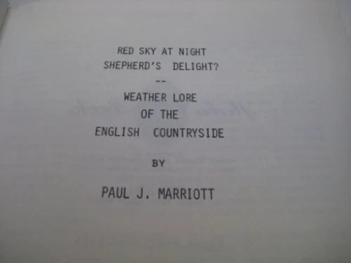 Red Sky At Night Shepherds Delight