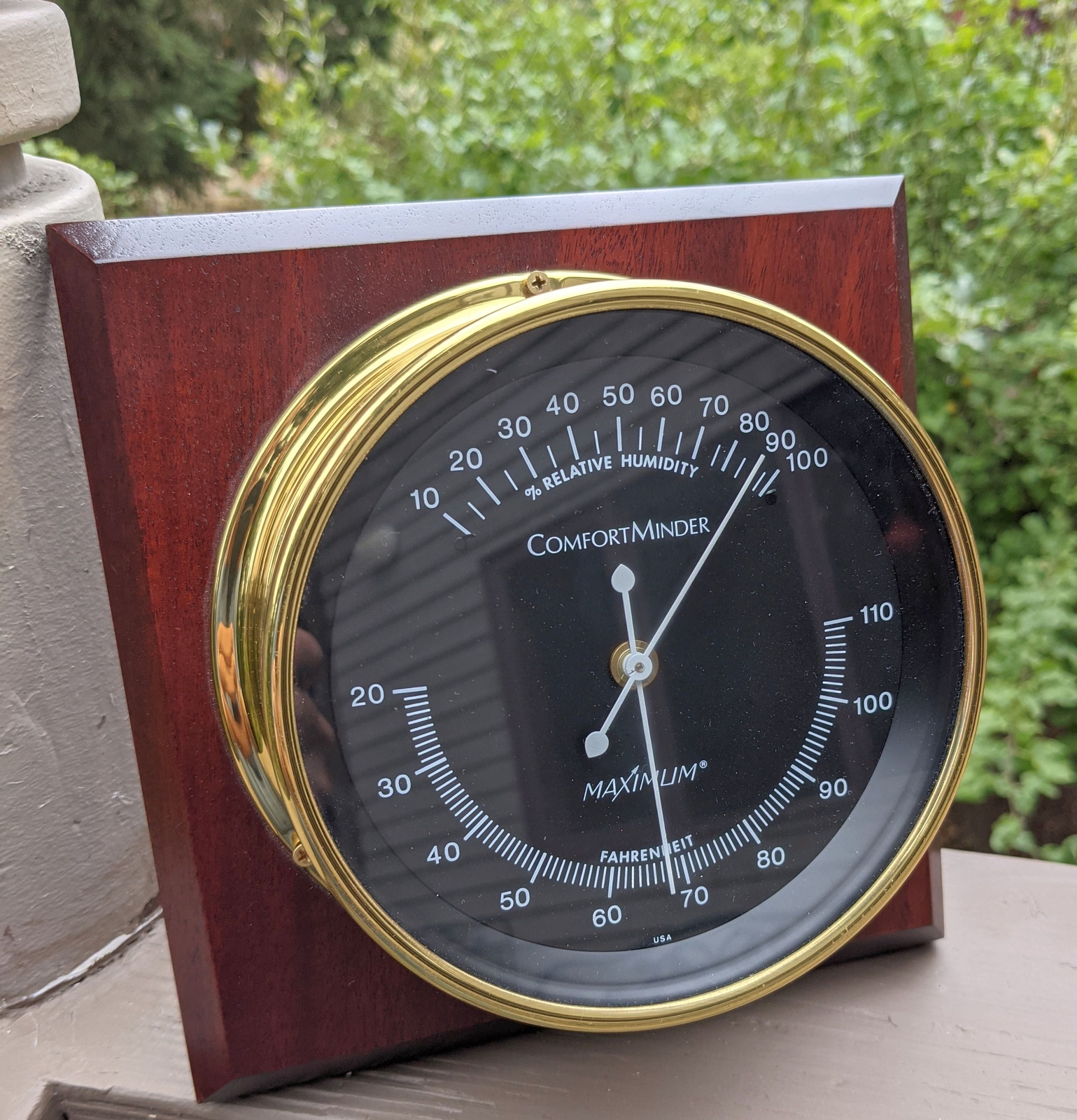 Maximum ComfortMinder Indoor Temperature and Humidity Instrument F*S | eBay