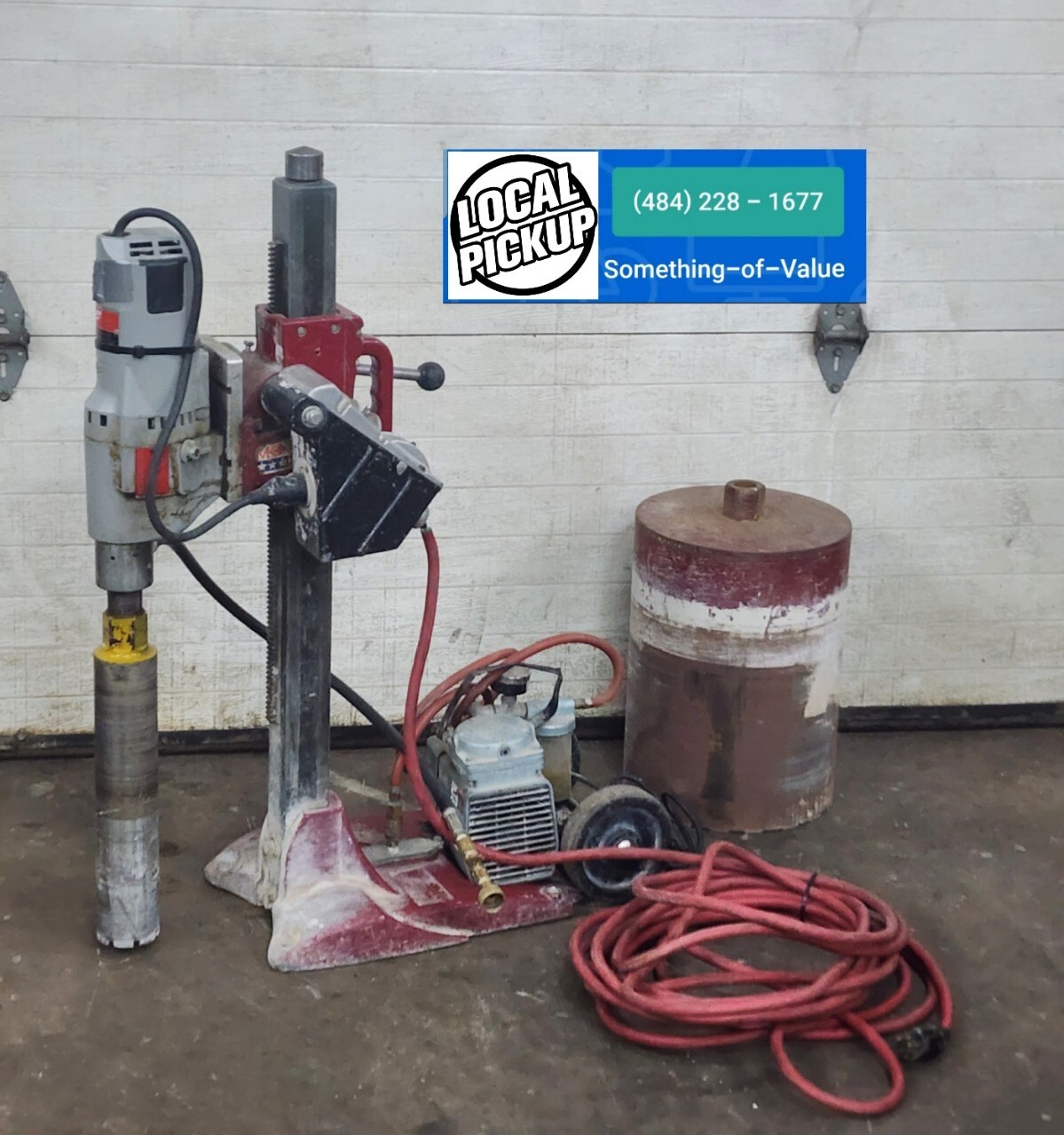 Milwaukee Core Boring Drill and Vacuum Stand 4094 | eBay