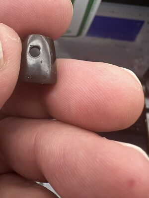 Ancient brown Jasper unfinished seal bead 13.2 x 11.6 x 9.5 mm ...