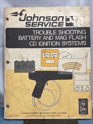 JOHNSON JS-4436 SERVICE TROUBLE SHOOTING BATTERY AND MAG FLASH CD ...
