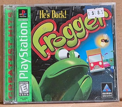 Frogger Sony PlayStation 1 PS1 Greatest Hits Video Game with Manual ...