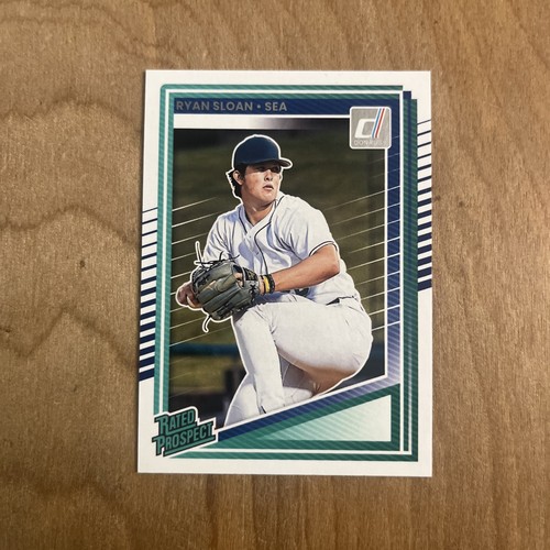 Ryan Sloan - 2025 Donruss #159 - Seattle Mariners Rated Prospect ...