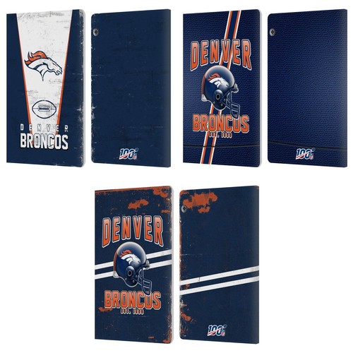 OFFICIAL NFL DENVER BRONCOS LOGO ART LEATHER BOOK CASE FOR HUAWEI ...