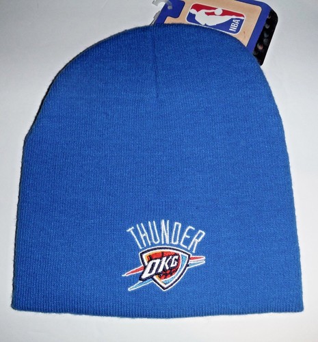 Oklahoma City Thunder Authentic Beanie / Toque / Knit Hat NWT | eBay