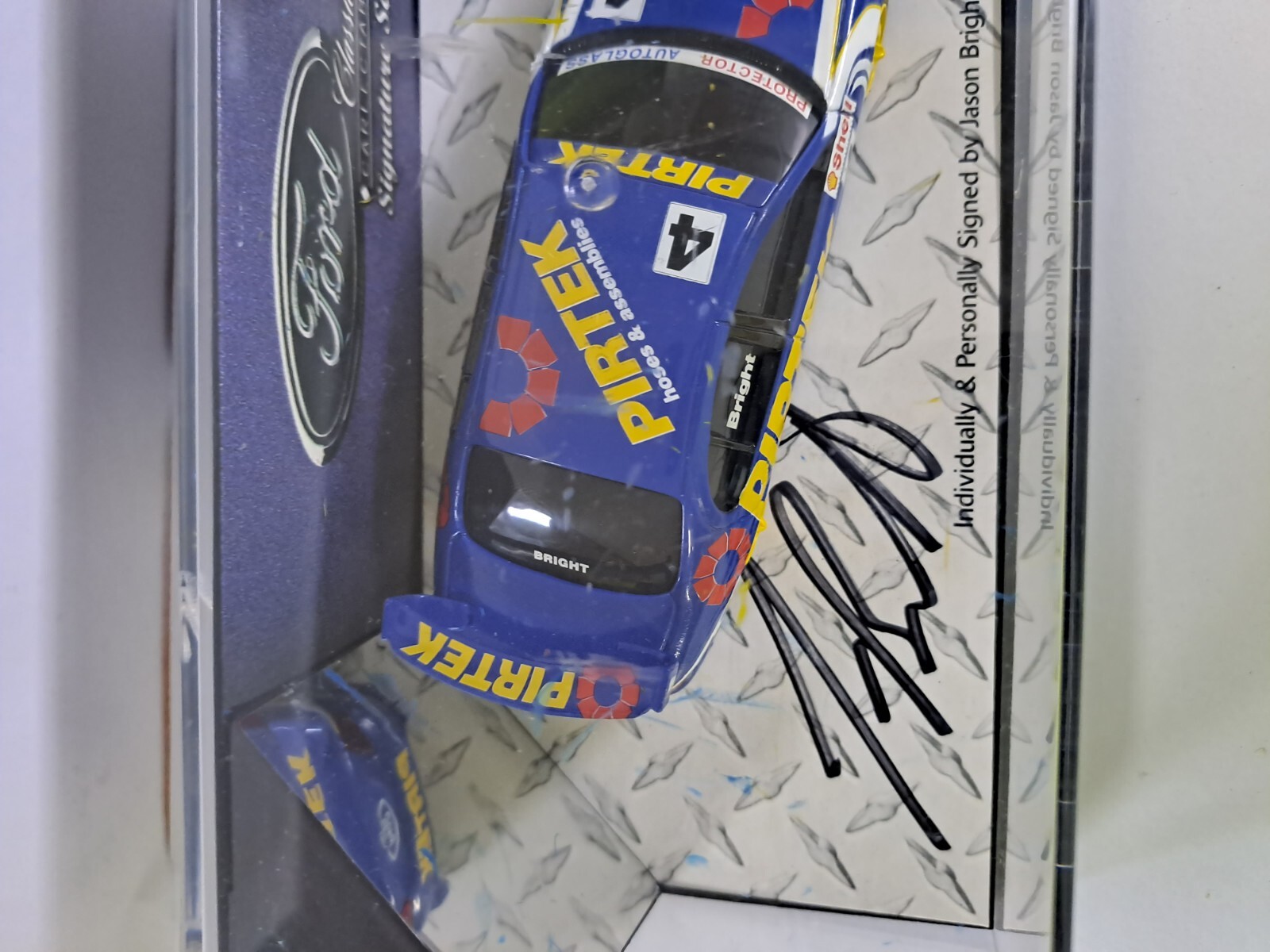 1/43 CLASSIC CARLECTABLES JASON BRIGHT 1999 AU FORD FALCON PERSONALLY ...