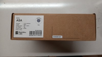 Bambu Lab ASA Filament Grau | eBay.de