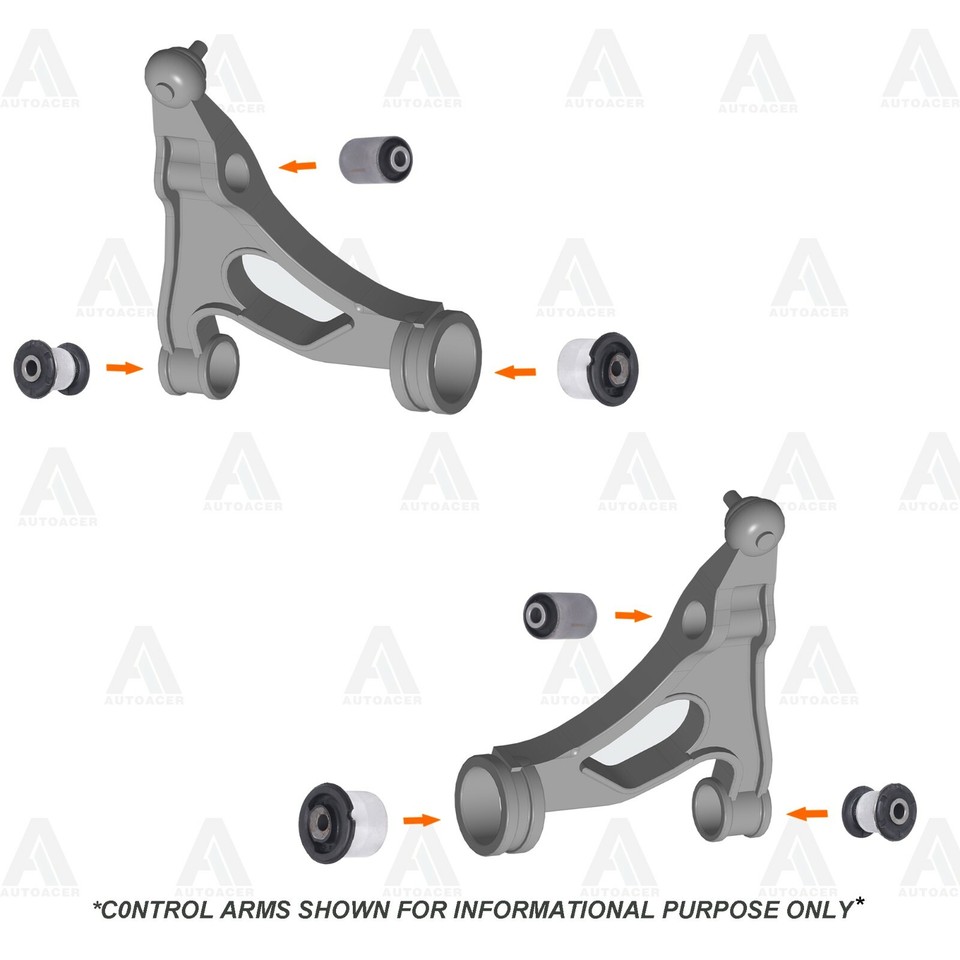 Front Lower Control Arm Bushing Kit 6pc For VW Touareg Audi Q7 ...