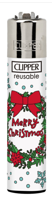 CLIPPER Lighters - MERRY CHRISTMAS CLIPPER - SOLO/FULL SET - Xmas Gift ...