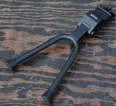 Black Bicycle Drop Stand Dual KICKSTAND Chopper Rat Rod Cruiser ...