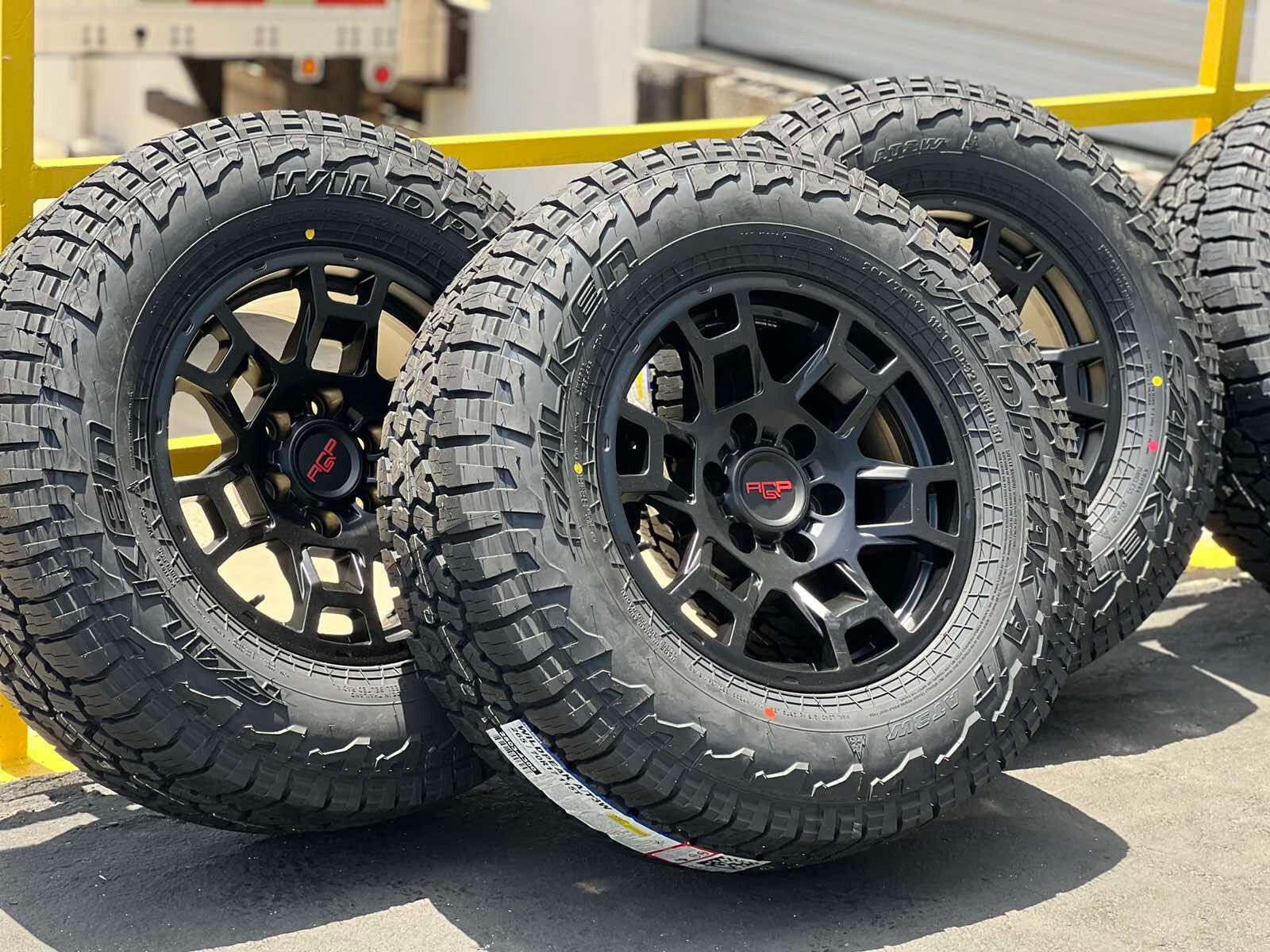 17" Wheels 265/70R17 A/T Tires TRD PRO Toyota 4runner Tacoma Tundra ...