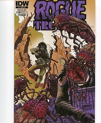 ROGUE TROOPER #4 - BRIAN RUCKLEY SCRIPTS - SUBSCRIPTION COVER IDW ...