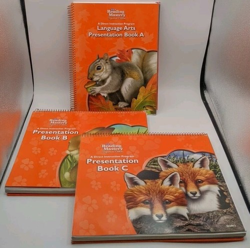 LOT Reading Mastery Grade 1 McGraw Hill Language Presentation Book A B ...