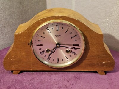 Vintage Bentima 8 Day Wind-Up Chiming Mantel Clock - Working with Key ...