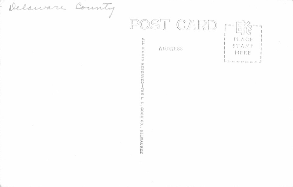 Real Photo Postcard Courthouse in Manchester, Iowa~122160 | eBay