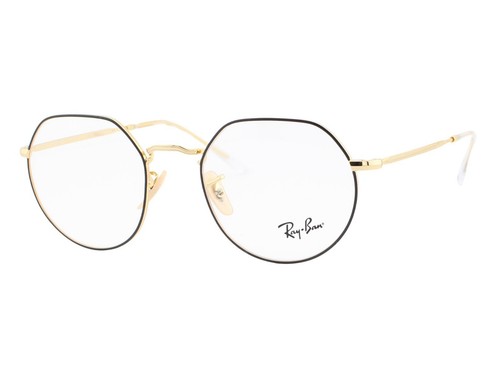 Ray-Ban RB 6465 Jack 2890 Blaack Gold Unisex Eyeglasses 51-20-140 W ...