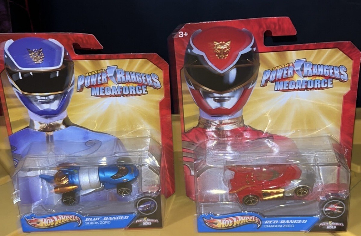Power Rangers Hot Wheels