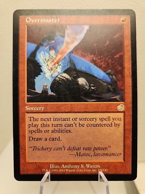 MTG Overmaster Torment 104/143 Regular Rare | eBay