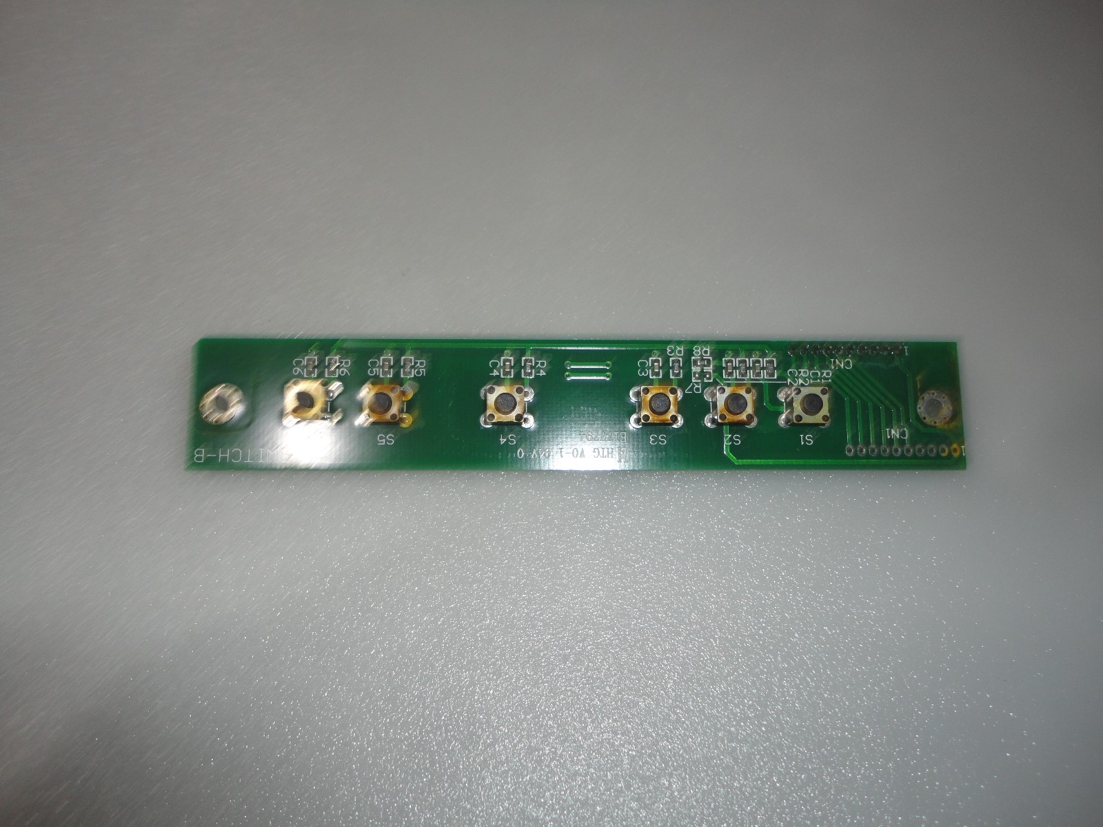 MAGNAVOX FUNCTION CONTROL BOARD SWITCH-B PULLED FROM MODEL 15MF050V/17 ...