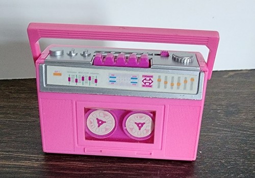 Vintage Barbie BoomBox Radio Wind-up Toy | eBay