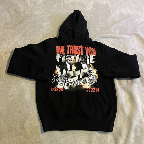 Future Metro Boomin Hoodie Men Small Black Sweatshirt Pullover Sweater ...