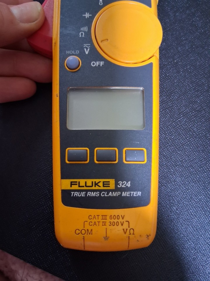 Fluke 324 True-RMS Clamp Meter 959696237590| eBay