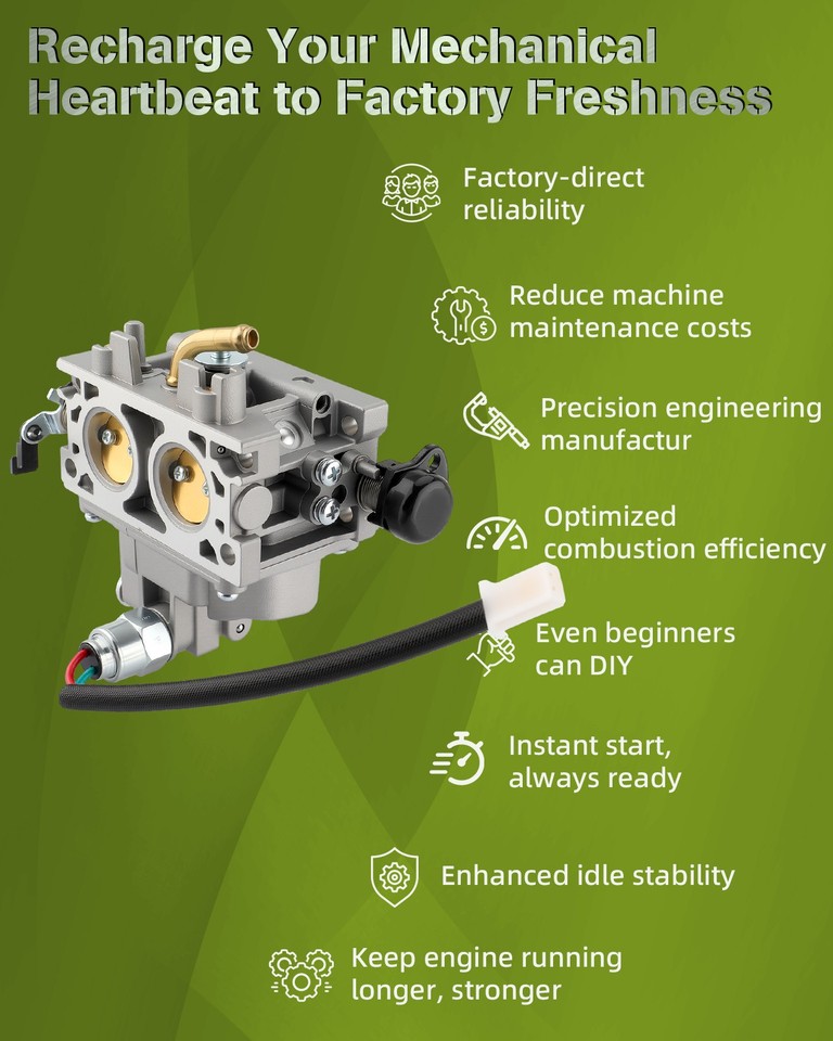 Carburetor Kit & Gaskets For Toro Exmark 708cc 2P77F Engine 127-9289 ...